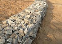 Китай Underwater Seawall Protecting Gabion Mesh Baskets Zinc Coated Q195 Wire продается