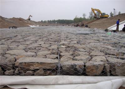China Hot Dip 4.0mm Galvanized Gabion Box Hexagonal Woven Mesh Retaining Wall à venda