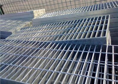 China Pedestrian Plain Bar Grating Tray Hot Dip Galvanized Catwalk Steel for sale