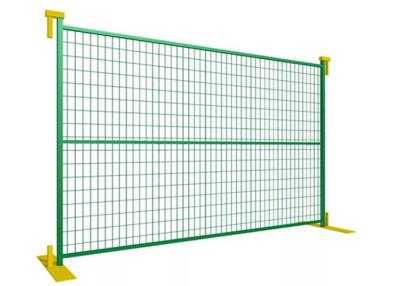 China Cerca azul de Mesh Size Construction Outdoor Temporary do padrão de Canadá 60x150mm da cor à venda