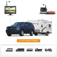 China Wireless 7inch Truck Rear View Camera System Wide Viewing Angle for sale
