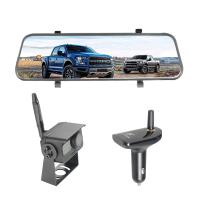 China Wireless 10 Inch Touch Screen Backup Camera Support 2 Channel for sale