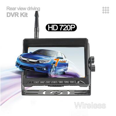 China Wireless 1080P Backup Camera 7 Inch Color Screen 1024*600 Resolution for sale
