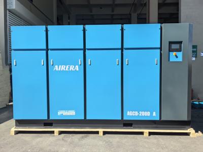 China 200kW 2 Stage Screw Compressor 220V 380V 415V Double Stage Screw Compressor for sale