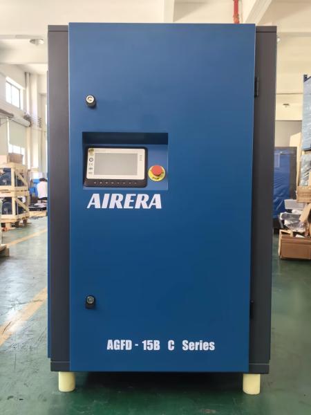 Quality 380V Small Screw Type Air Compressor Low Pressure 15kw Air Cooling for sale