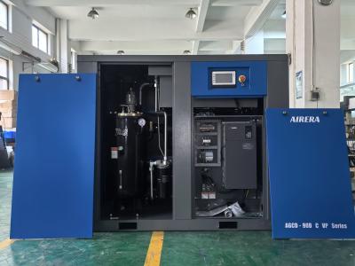 China 90KW VSD Direct driven oil inject screw compressor for sale