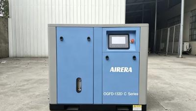 China 132KW Direct-driven Water Cooling Oil-free Rotary Screw Compressor for sale