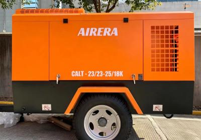 China CALT 23/23m³/min Flow, 25/18bar Pressure, All-terrain Move, 24h Stable Running Diesel Portable Compressor for sale