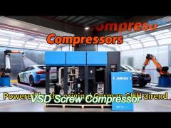 airera dsrv-132g c 132kw permanent magnet variable speed screw air compressor