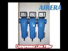 0.001 to 5 micron compressor line filter 1um 3um compressed air line filter