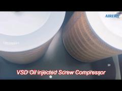 pm-vsd oil injected screw compressor ie5  agcd-vp 7.5kw-400kw   screw compressor