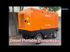 375cfm-780cfm at 300psi-500psi  diesel engine powered portable air compressor,screw compressor