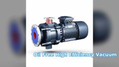High Efficiency Oil Free Screw Vacuum Pump