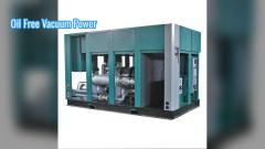 Oil Free Screw Vacuum Pump