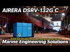AIRERA Air-cooled oil-free screw compressor
