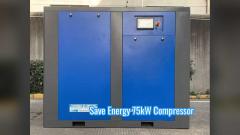 75kW Variable Speed Air Compressor Energy Savings