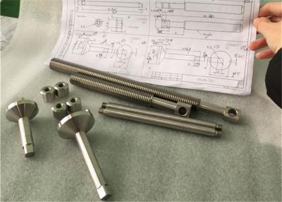 China Customized CNC Stainless Steel Auto Parts , Stainless Steel Machined Parts With Vacuum Plating for sale