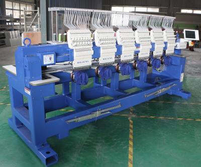 China Swf type 6 head embroidery machine high speed high quality cap/tshirt/flat/sequin embroidery machine with 10year service for sale