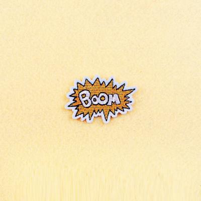 China Custom Logo Embroidery Patches Antique Imitation For Clothing / Jackets / Hats for sale
