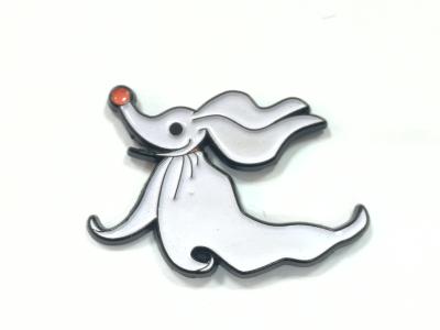 China Ghost Shape Soft Lapel Enamel Pins / Novelty Lapel Pins Custom No Minimum for sale