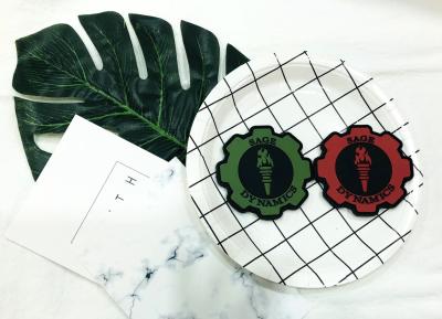 China Red And Green Custom Irregular Shape Torch  Soft PVC Products for sale