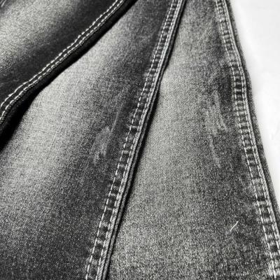 Cina Un OEM grigio chiaro da 10,9 once del tessuto del denim della saia dell'elastam del poliestere del cotone in vendita