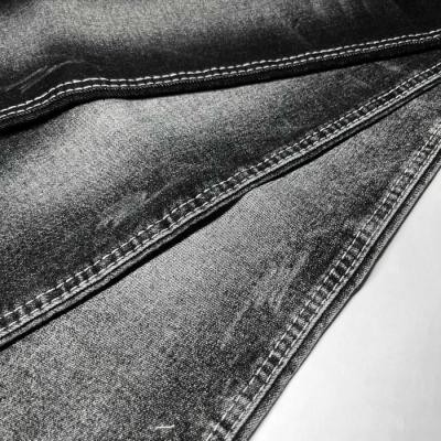 Cina Un OEM grigio chiaro da 10,9 once del tessuto del denim della saia dell'elastam del poliestere del cotone in vendita