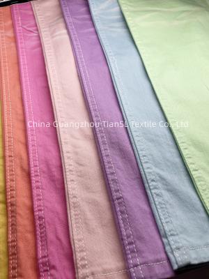 Cina 8 il filato RFD di Oz 16s ha colorato il tocco morbido del tessuto del denim in vendita