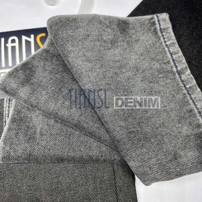 Cina 170CM 340gsm ha lavato il tessuto 100% del denim del cotone per le gonne e le borse dei rivestimenti dei pantaloni in vendita