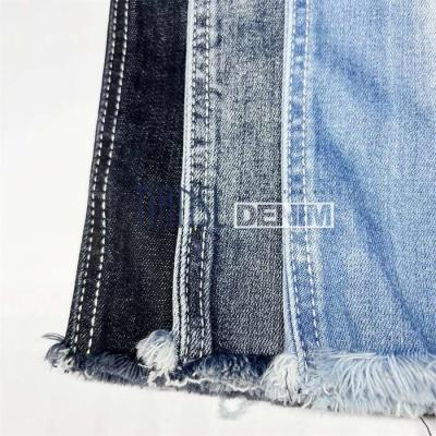Cina Tessuto del denim della saia del cotone per il blu di indaco dei jeans 347gsm OZ 10,2 largamente in vendita