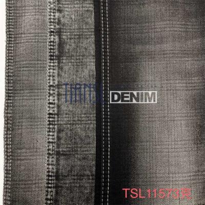China Rek Gebreide Dobby Denimstof in Bulk 11 oz Te koop