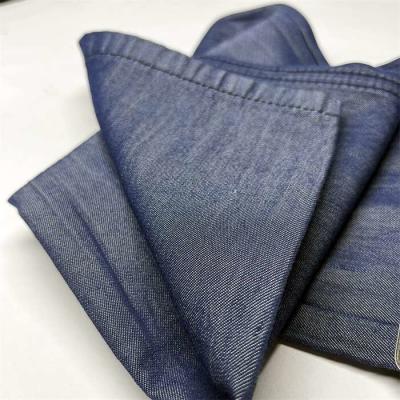 Cina Tessuto materiale del denim di Chambray Gracell Tencel del denim dell'indaco in vendita