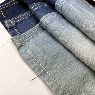 Cina Tessuto 100% del denim del peso del fondo del tessuto della camicia del denim dei jeans di Tencel in vendita