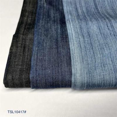 China 100% van de katoenen Lichtgewicht het Denimstof Jeansstof door Yard 6 Oz 203 Gsm Te koop