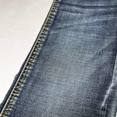 Cina Tessuto scuro resistente del denim del ringrosso dell'indaco degli alti strizzacervelli elastici per i jeans 7,3 Oz in vendita