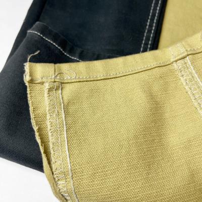 Cina cotone blu-chiaro del tessuto dei jeans del tessuto del denim di 300Gsm RFD Brown scuro poli in vendita