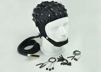 China Customized Channel EEG Skull Cap , Clinical EEG Hat 2 Different Material for sale