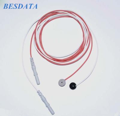 中国 脳疾患を監視するEEGの電極の帽子のための焼結させたEEG電極そしてケーブル 販売のため