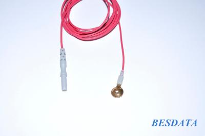 Cina Elettrodi rivestiti dell'oro degli elettrodi della tazza di elettroencefalogramma placcati oro per medico in vendita
