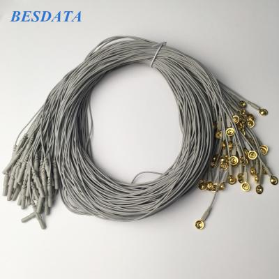 Cina Misura di precisione superiore degli elettrodi di elettroencefalogramma/degli elettrodi della tazza oro del eeg in vendita