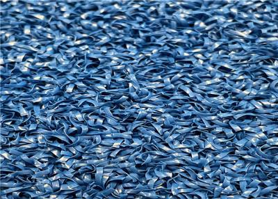 Cina Il blu navy 25mm 7600d sistema l'erba artificiale 65000 ad alta densità in vendita