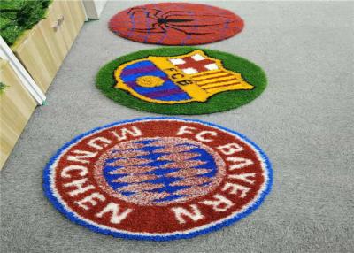Cina Erba artificiale del cerchio di altezza di Team Logo 20mm di pallacanestro per la tazza europea della decorazione in vendita