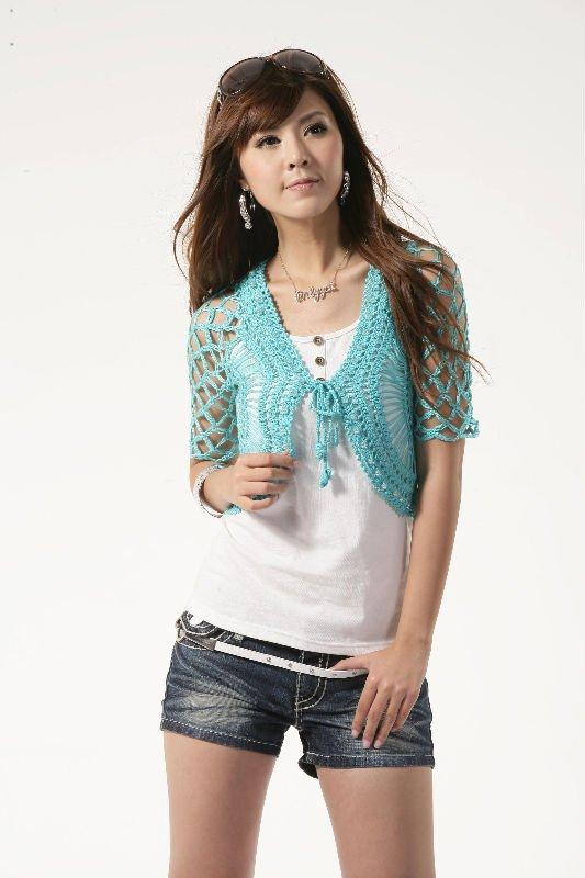 fashion hand crochet garment