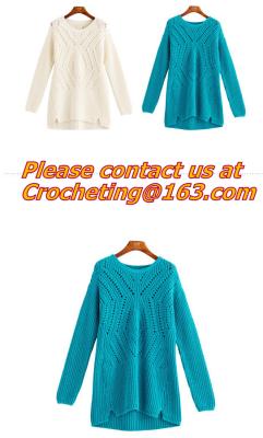 China Women Sweaters And Pullovers, Casual Standard Long Sleeve O-neck Knitwear Twist Knitted Sweater for sale
