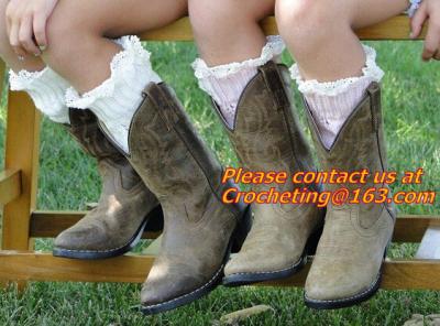 Chine Utilisation élevée de chaussettes de coton de genou de pied de Knit de crochet d'équilibre pour les réchauffeurs de jambe de femmes et la chaussette de botte à vendre