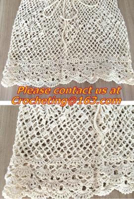 China women lace crop top/deep v neck halter top/spaghetti strap tank tops/lace colete croche/wh for sale