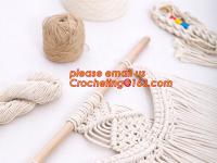 China MACRAME FOLDABLE SCREEN, MACRAME WALL HANGING, MACRAME WALL HANGING, MACRAME PLANT HOLDER for sale
