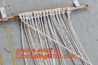 China MACRAME FOLDABLE SCREEN, MACRAME WALL HANGING, MACRAME WALL HANGING, MACRAME PLANT HOLDER for sale