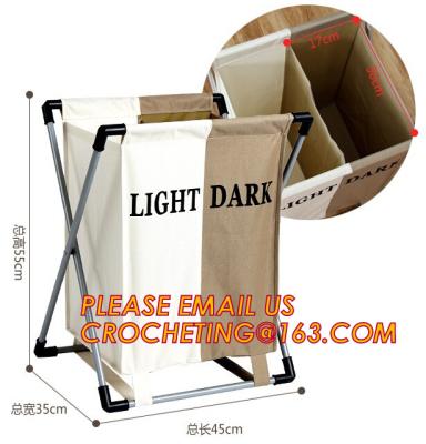China Storage Boxes & Bins fabric canvas storage boxes/ clothes basket, Home Furnishing beam port storage box folding laundry for sale