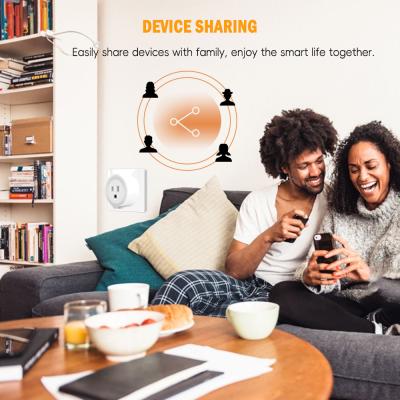 China Custom 5ghz Smart Socket Plug WiFi Supports Alexa And Google Control for sale